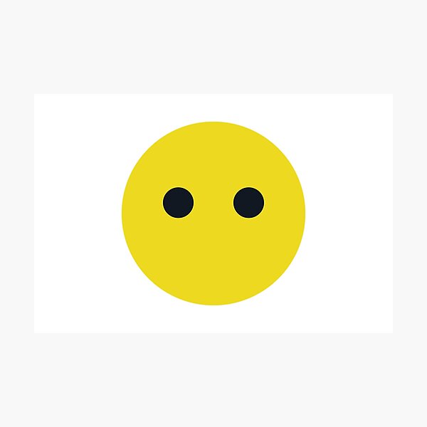 "Blank Mouthless Face, Silent Smiley, No Mouth, Emoticon, Cute and ...
