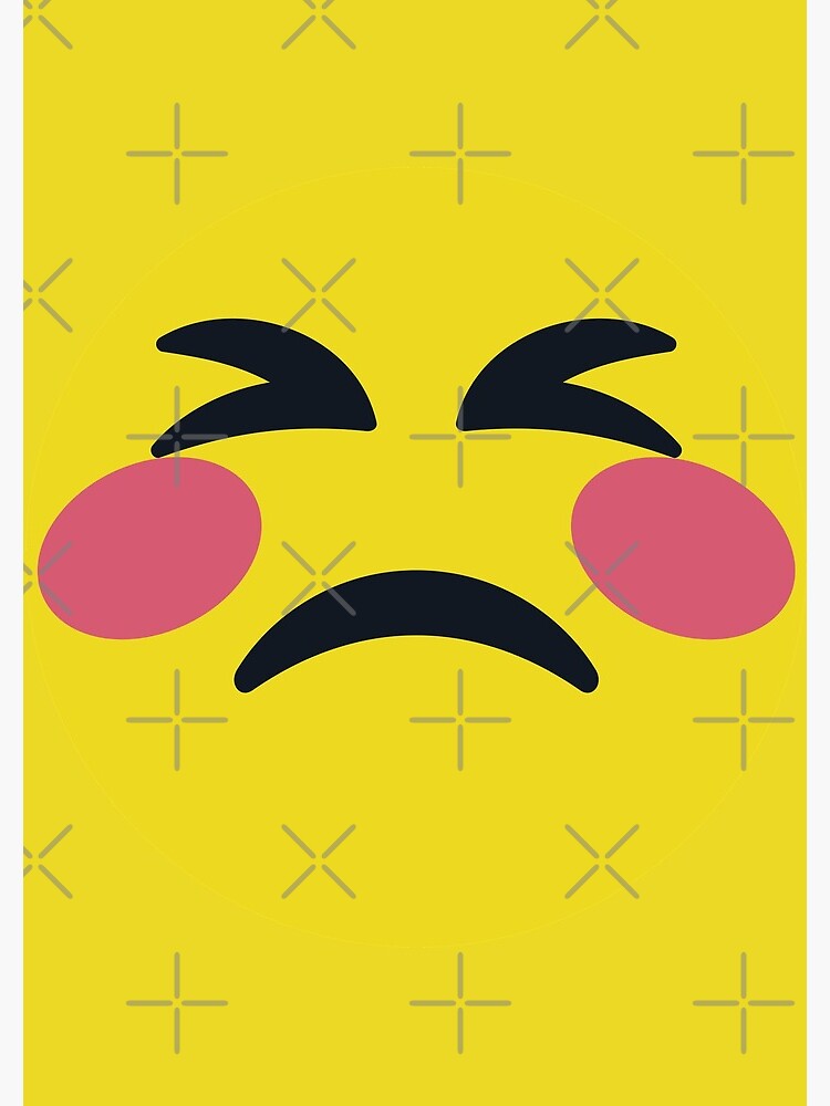 "Persevering Smiley, Holding Tears, Frustration, Scrunched, Helpless ...