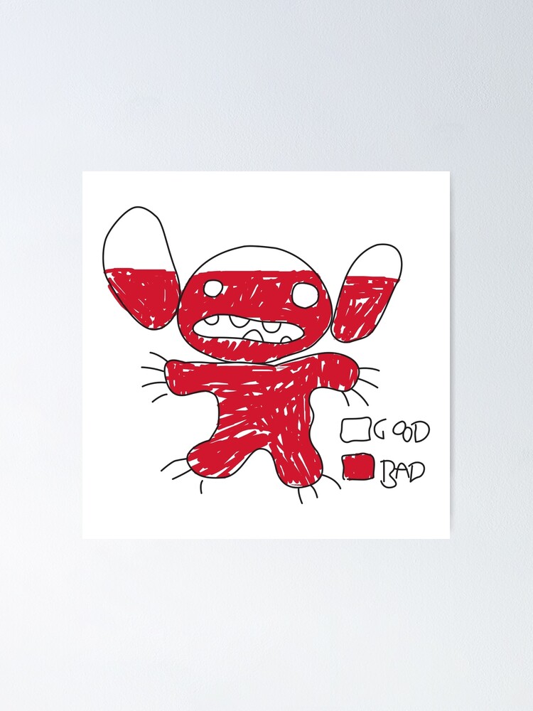 "Good vs Bad" Poster for Sale by theartofm | Redbubble