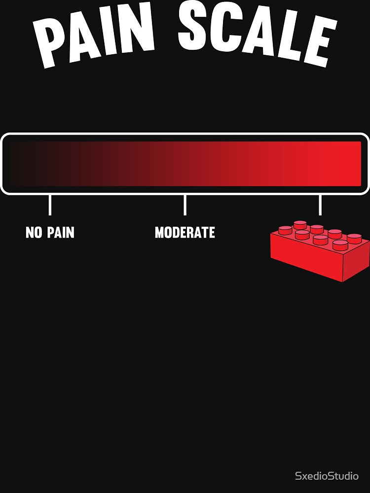"Pain scale" Essential T-Shirt for Sale by SxedioStudio | Redbubble