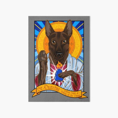 "St. Dutchie" Art Board Print for Sale by malinoodle | Redbubble