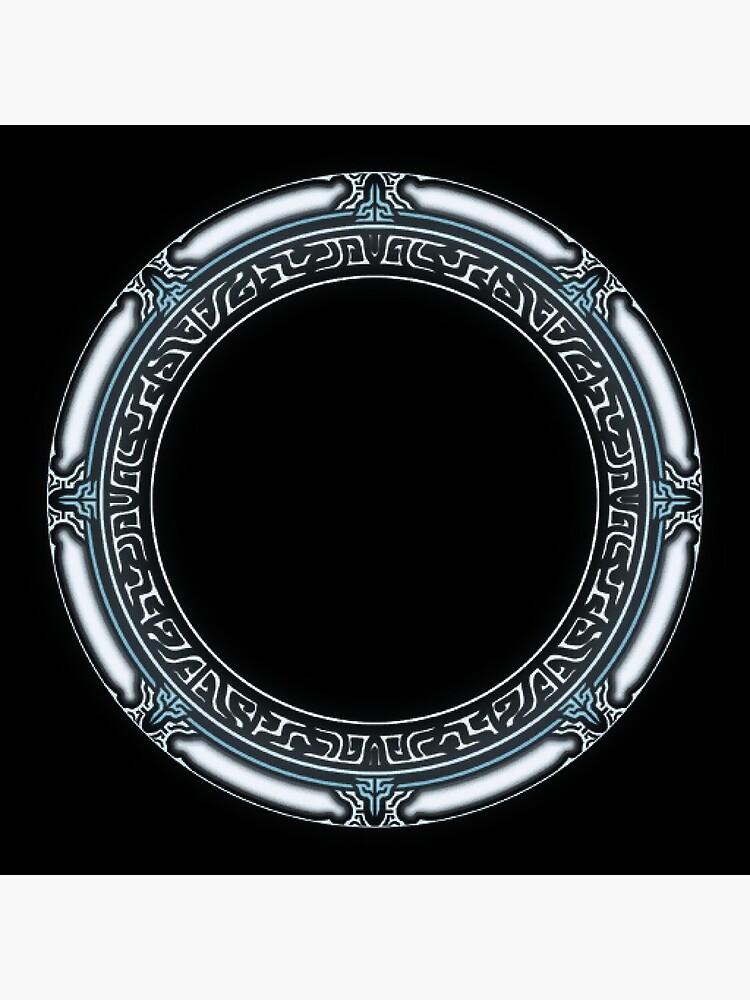 "Islamic Calligraphy White Chakram Ring" Poster for Sale by Spartawolf ...