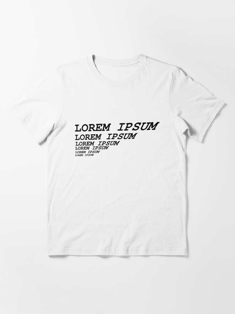 "Lorem Ipsum" T-shirt by gio-m | Redbubble