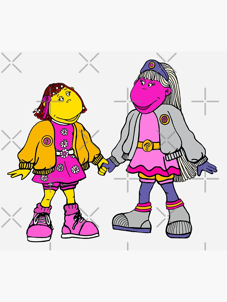 Sticker « Tweenies fizz et Penelope rose », par surprisetime | Redbubble
