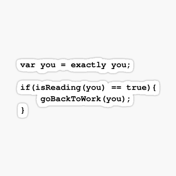 "Distracted Coding" Sticker by gio-m | Redbubble