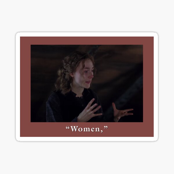 ""women" jo march" Sticker for Sale by inthenarrative | Redbubble