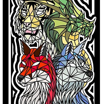 "Animal diversity" Art Board Print by PalmarianFire | Redbubble