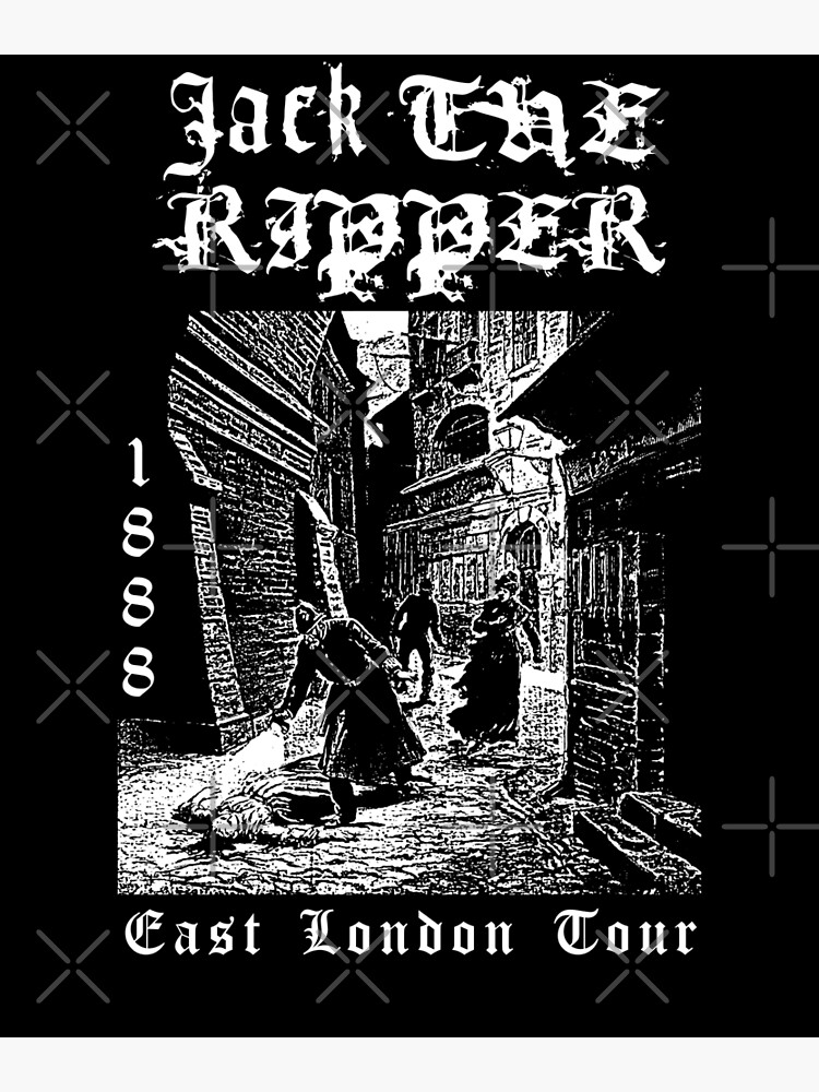 "Jack The Ripper T Shirt Occult T Shirt Gothic Art Shirt London England ...