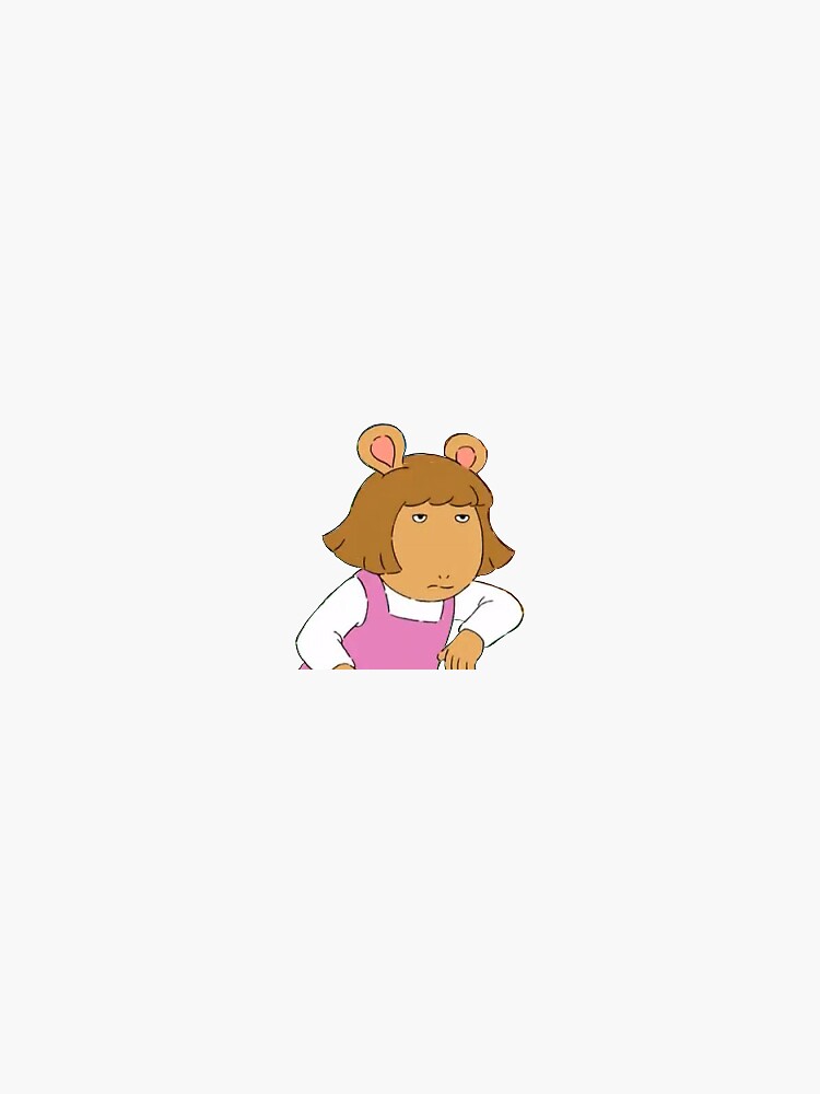 "Arthur Meme" Sticker for Sale by 0-kaleah-0 | Redbubble