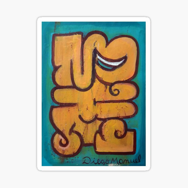 "Graffiti 29" Sticker for Sale by diegomanuel | Redbubble