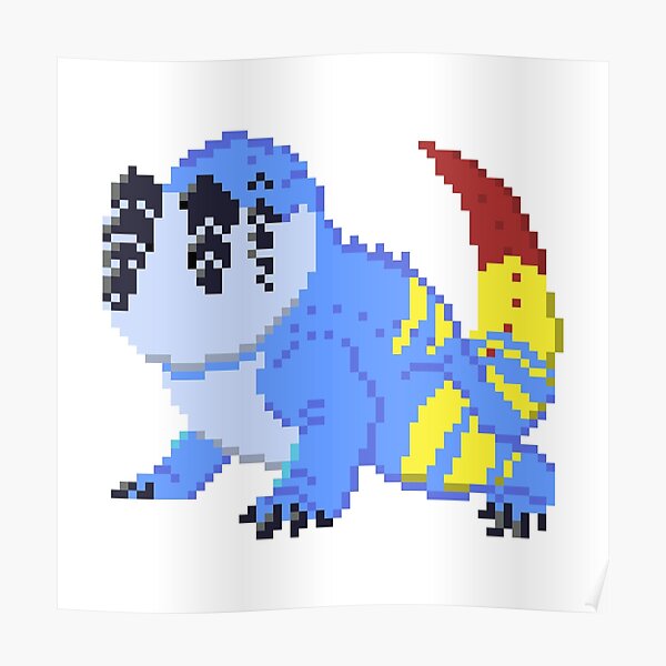 "Dodogama Pixel Art" Poster for Sale by mickeyhoang | Redbubble