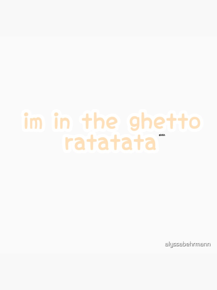 "ratatata " Sticker by alyssabehrmann | Redbubble