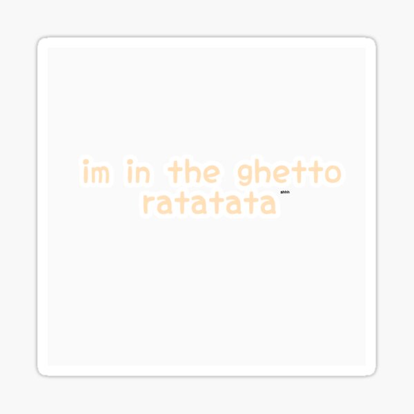 "ratatata " Sticker by alyssabehrmann | Redbubble