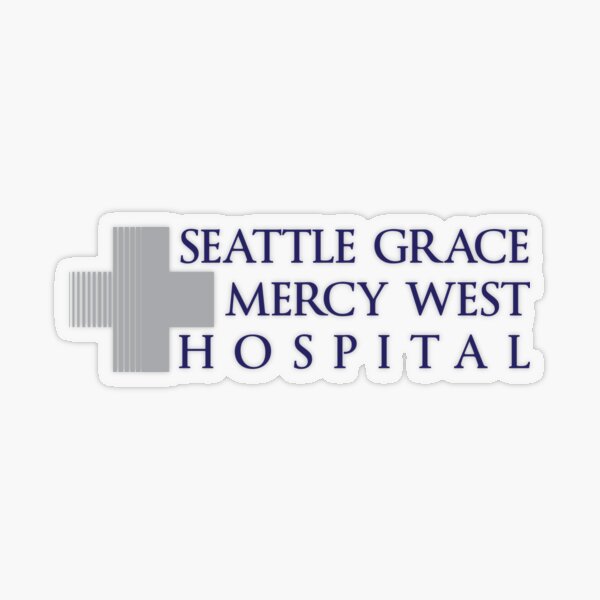 Seattle Grace Mercy West Stickers | Redbubble