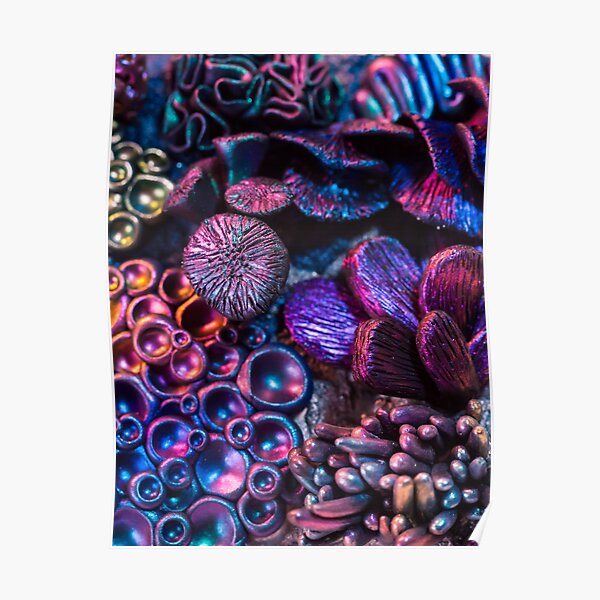 "Alien Coral Reef" Poster for Sale by LifeofaPortal | Redbubble