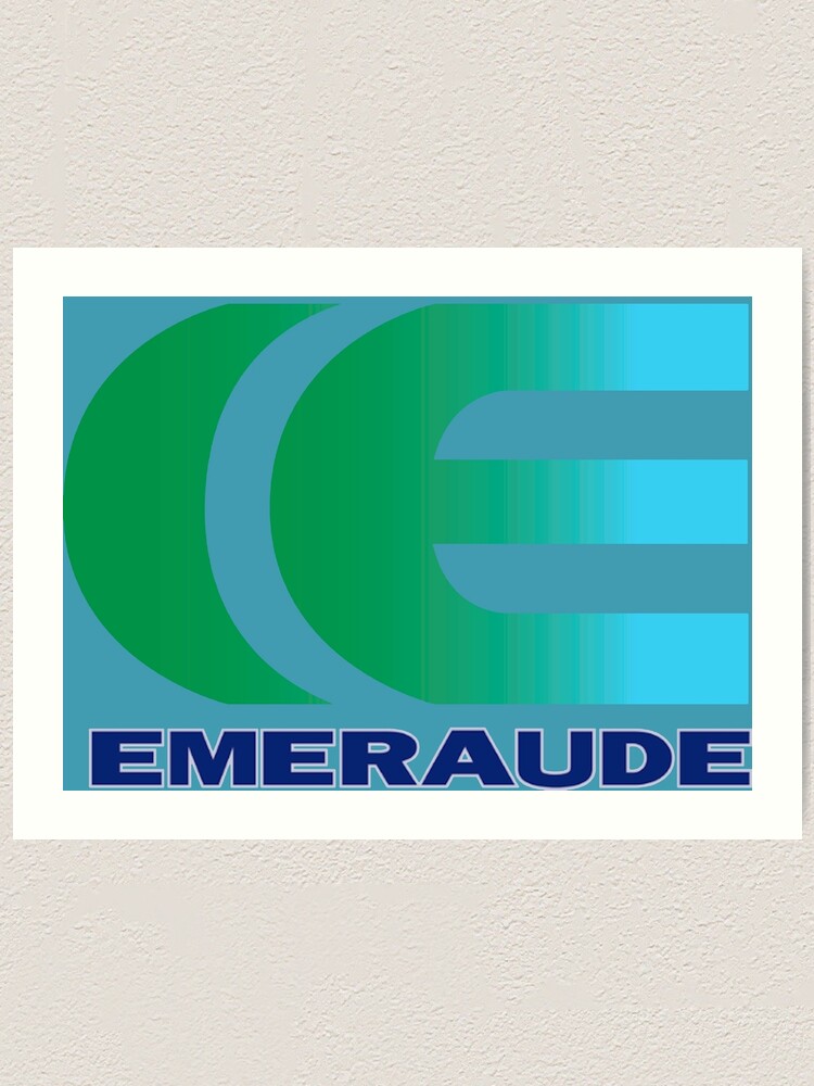 "Armored Core Emeraude corporate logo" Art Print by Retired-Ninja ...