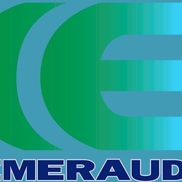 "Armored Core Emeraude corporate logo" Sticker for Sale by Retired ...