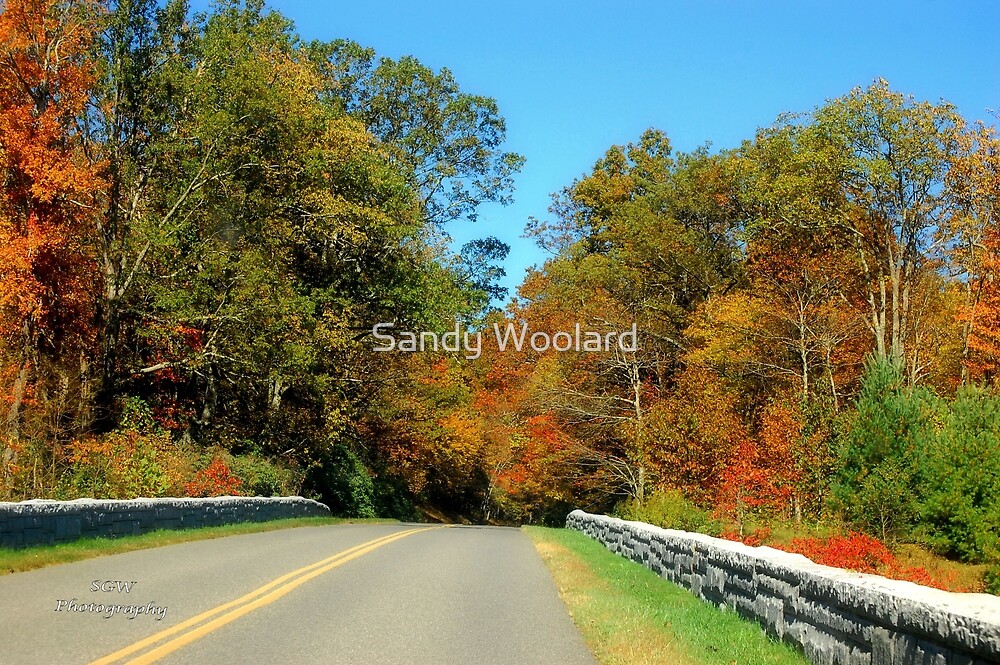 "Blue Ridge Parkway" by Sandy Woolard | Redbubble