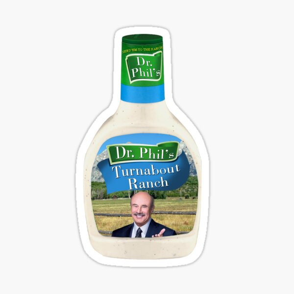 "Dr. Phil's Turnabout Ranch" Sticker for Sale by LunaHarker | Redbubble