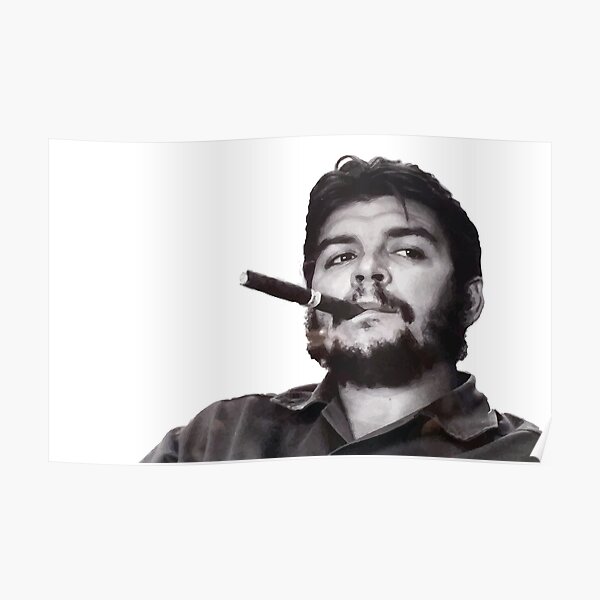 "Che Guevara Cigar" Poster for Sale by webcore | Redbubble
