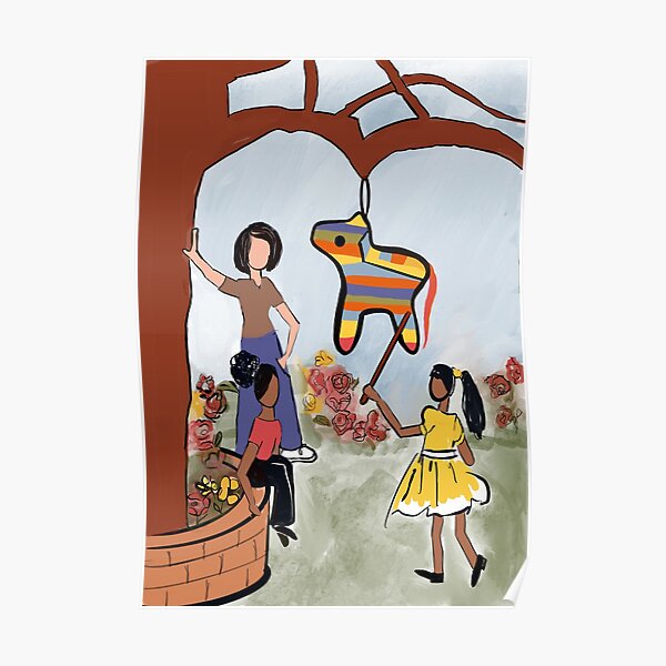 "Piñata " Poster by lovedella | Redbubble