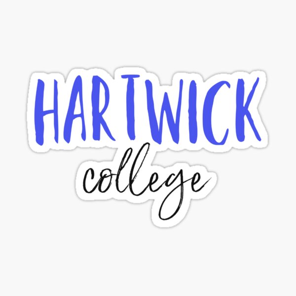 "Hartwick College" Sticker for Sale by natgillette7 | Redbubble