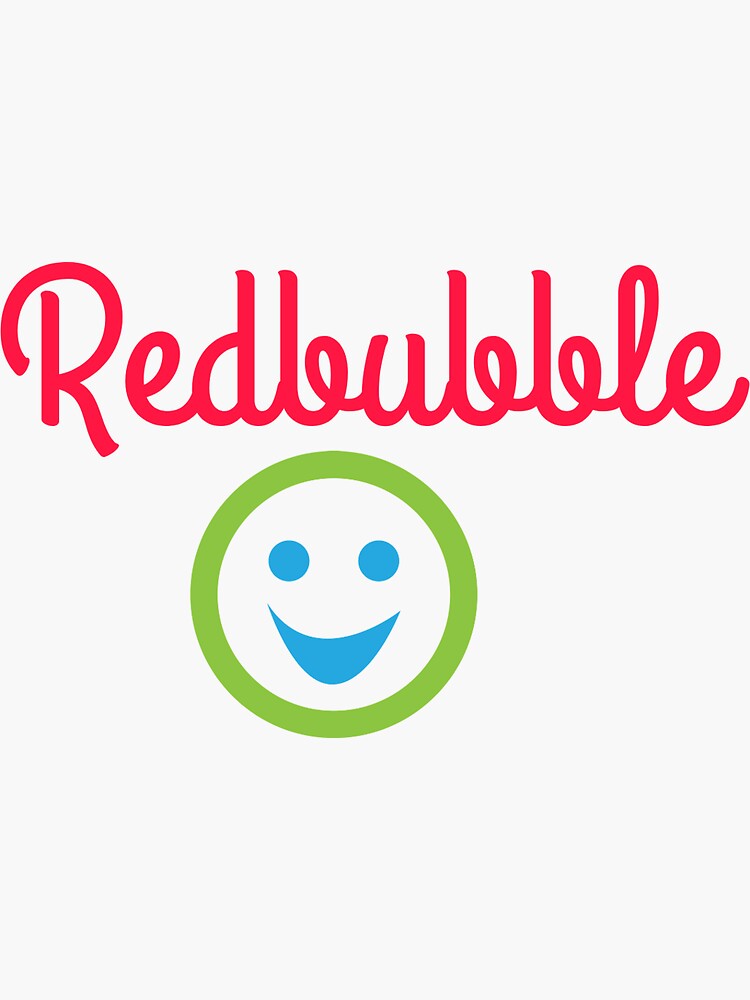 "Logos about Redbubble" Sticker for Sale by Sushmitapujari | Redbubble