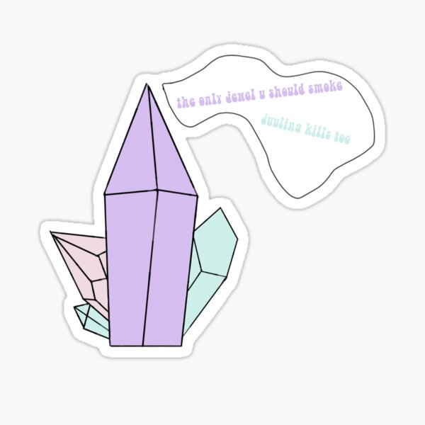 "Don’t Jewel Sticker" Sticker for Sale by Yellowdaisi | Redbubble