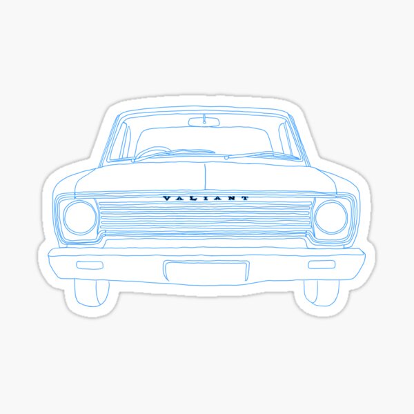 Chrysler Valiant Stickers | Redbubble
