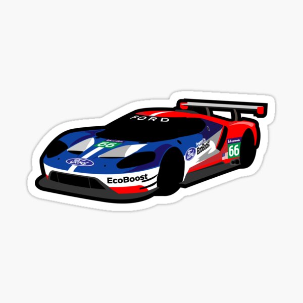 Ford Gt Stickers | Redbubble