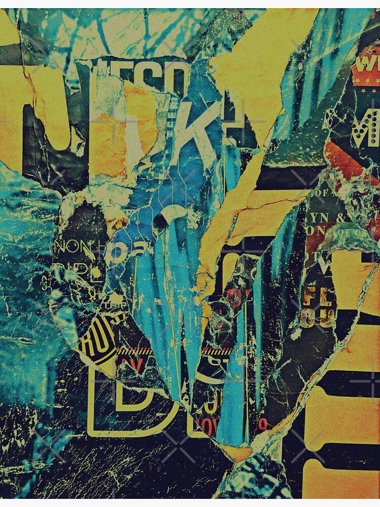 "Urban Street Poster Collage / Urban Markings / City / Street Art ...