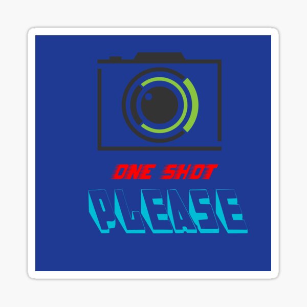"Shot " Sticker for Sale by RUKSANA143 | Redbubble