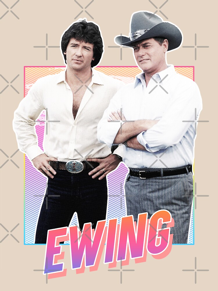 "Ewing Brothers - 80s" T-shirt for Sale by BlueDoctor | Redbubble | jr ...
