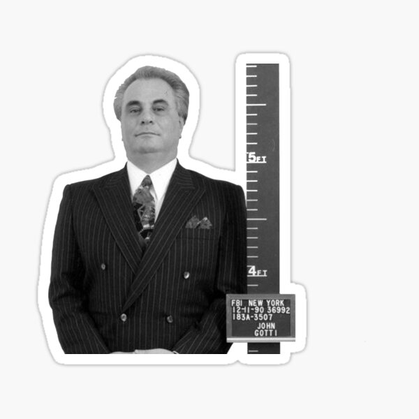 John Gotti Stickers | Redbubble