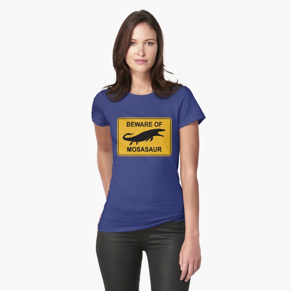 "Mosasaurus Sign" Sticker for Sale by IncognitoMode | Redbubble