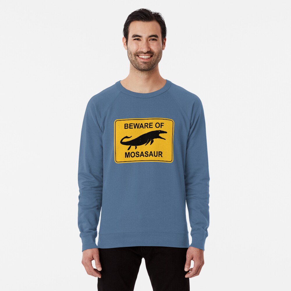 "Mosasaurus Sign" Sticker for Sale by IncognitoMode | Redbubble