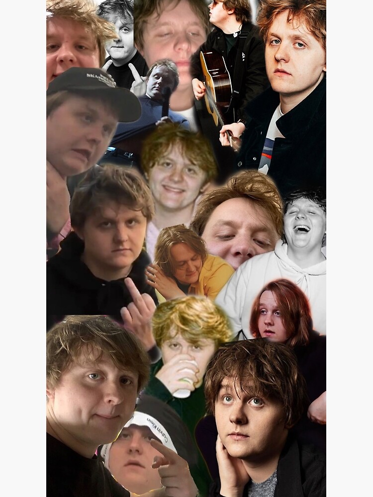 "Lewis Capaldi Collage" Poster for Sale by tpwksienna | Redbubble