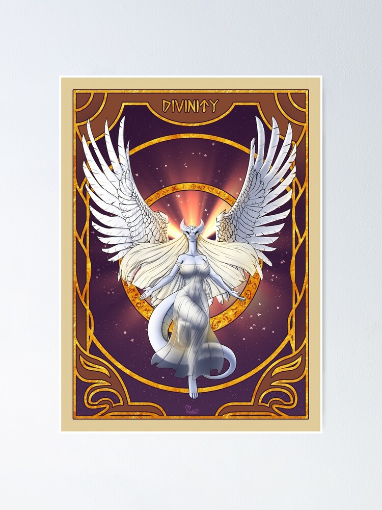"I - Divinity" Poster for Sale by Feretta | Redbubble