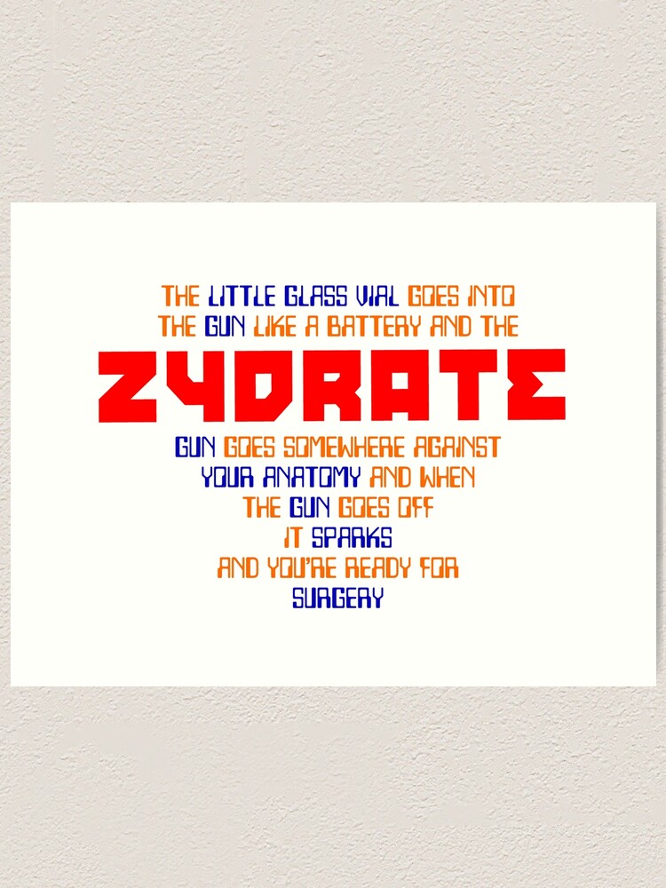 Prints Art & Collectibles Digital Prints 8x11 Print Zydrate Anatomy ...