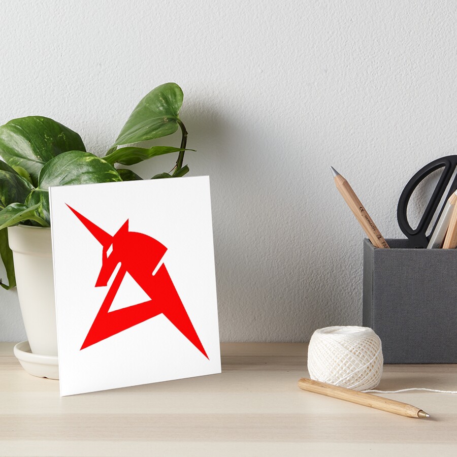 "Gundam Amuro Ray Emblem" Art Board Print for Sale by fareast | Redbubble