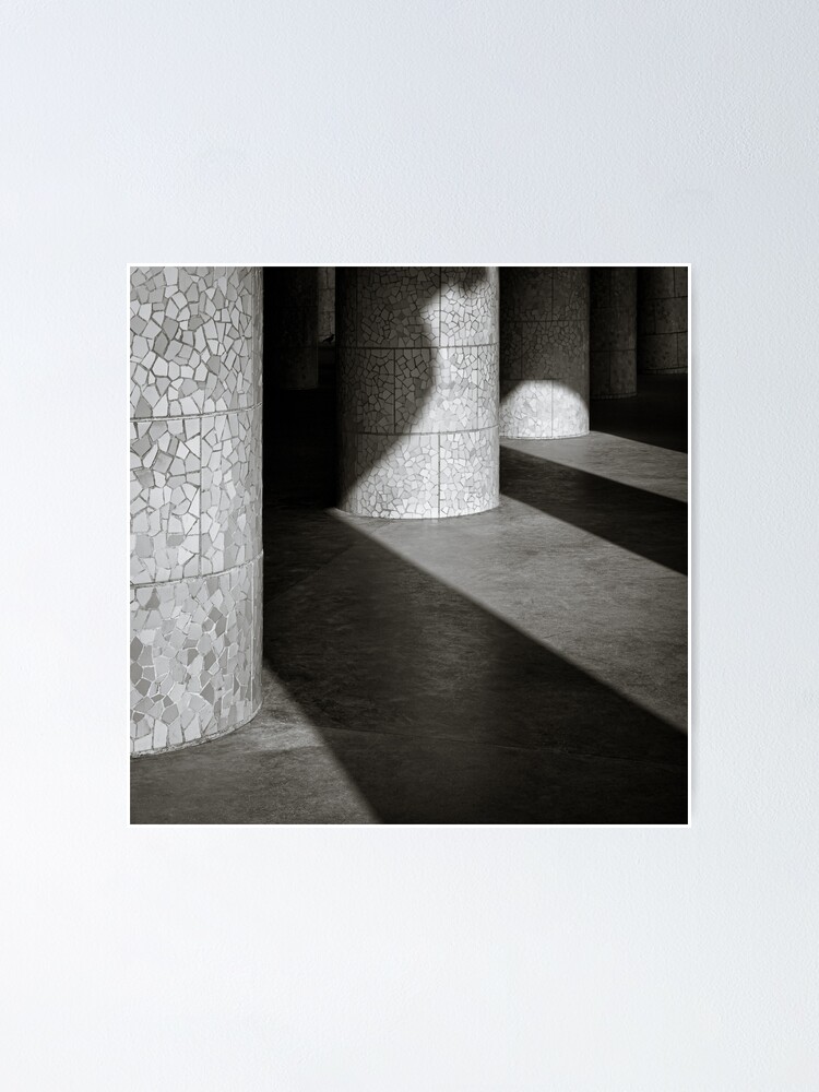 "Pillars and Shadow" Poster by dabowphoto | Redbubble