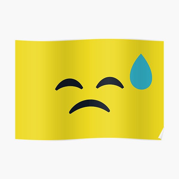 "Sad Sweat Smiley, Downcast, Cold Sweat, Emoticon, Cute and Funny Emoji ...