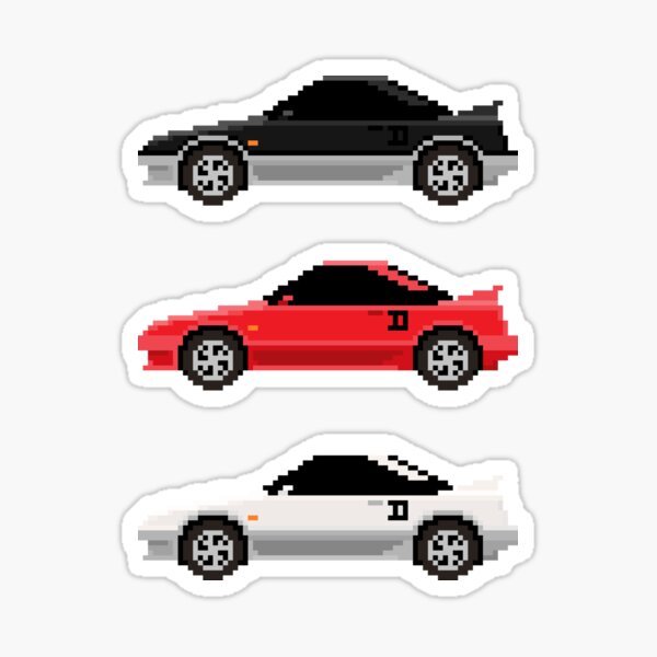 "Triple MR2 AW11" Sticker by SChinchilla | Redbubble