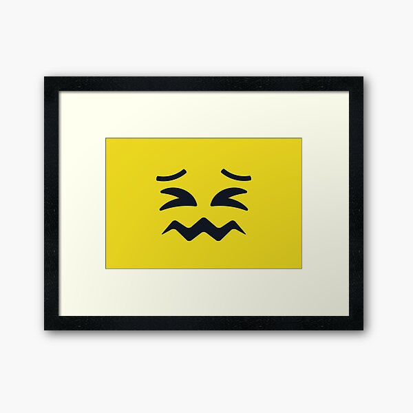 "Confounded Face Smiley, Quivering Mouth, Scrunched, Emoticon, Cute and ...