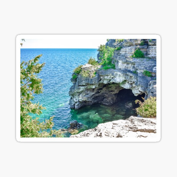 "A look inside the Grotto" Sticker for Sale by scollins5 | Redbubble