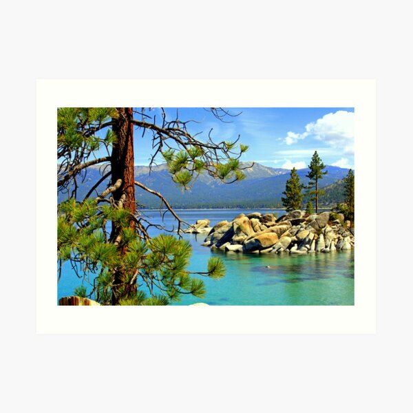 ""Lake Tahoe Colors"" Art Print by lynnbawden | Redbubble