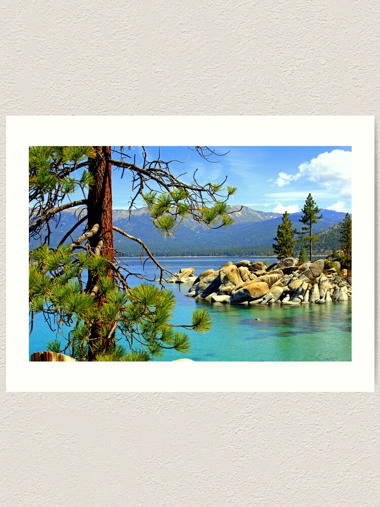 ""Lake Tahoe Colors"" Art Print by lynnbawden | Redbubble