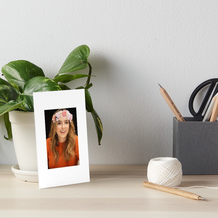 "Jodie Comer Flower crown 3" Sticker for Sale by cjoiner | Redbubble