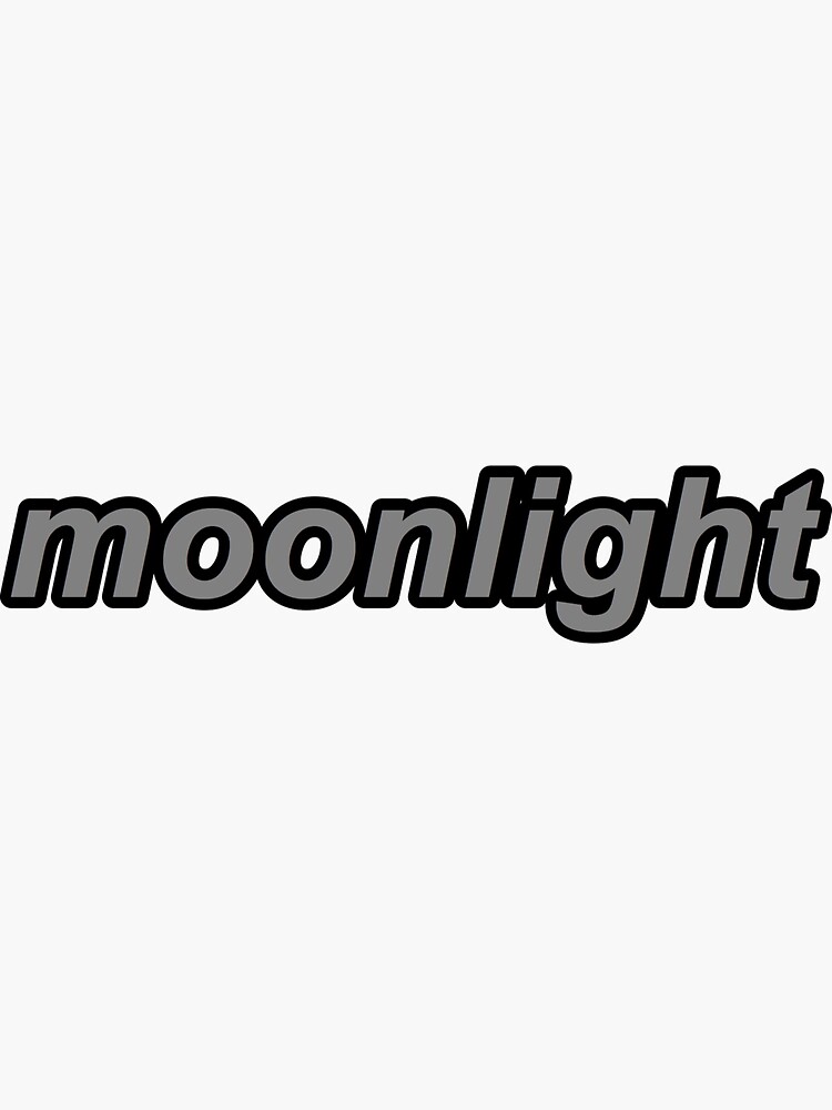 "moonlight sticker" Sticker for Sale by jackalltimelow | Redbubble