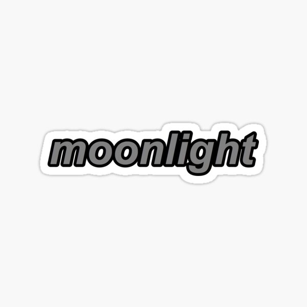 "moonlight sticker" Sticker for Sale by jackalltimelow | Redbubble